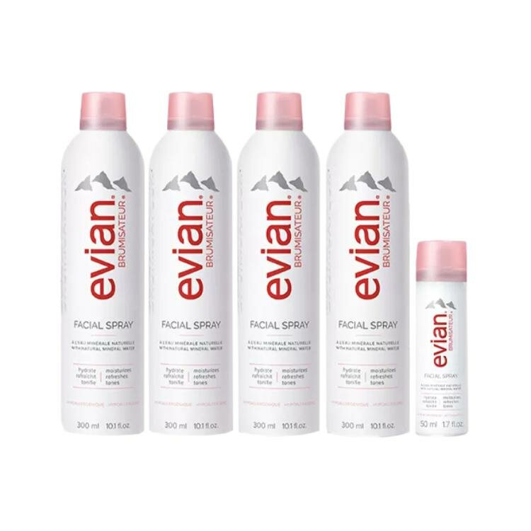 Увлажняющий спрей для лица унисекс Evian Brumisateur, 300 мл