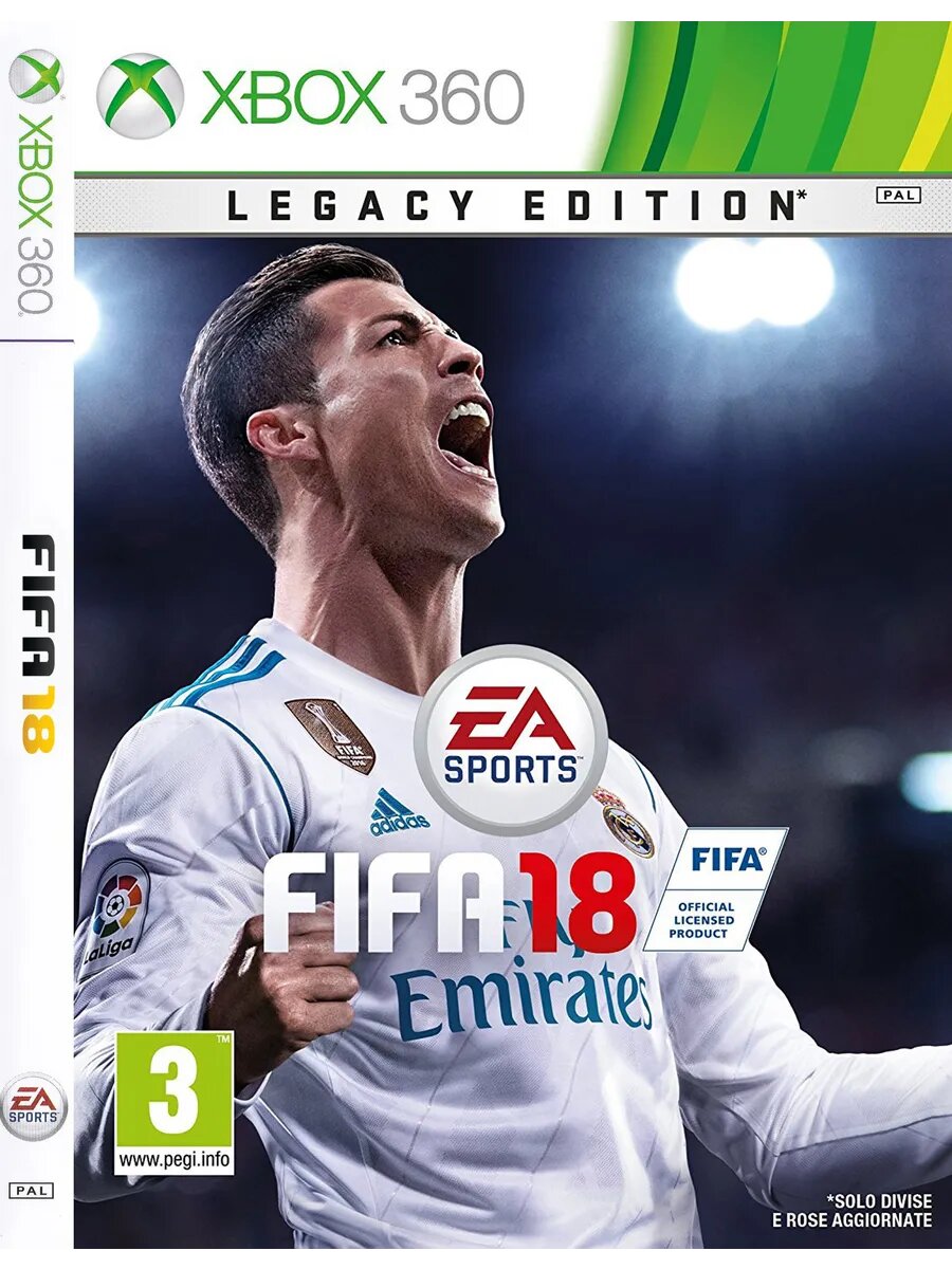 FIFA 18 Legacy Edition (LT +3.0) (XBOX360 CHiP)
