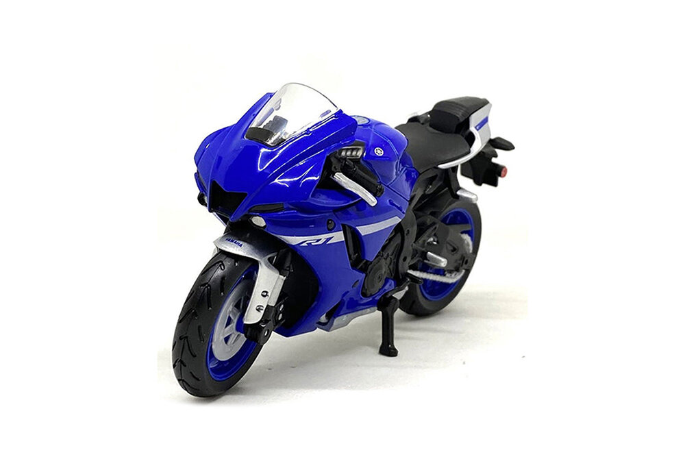 Модель коллекционная MAISTO Yamaha yzf R1 2021 / ямаха синий (длина 11.9 см)