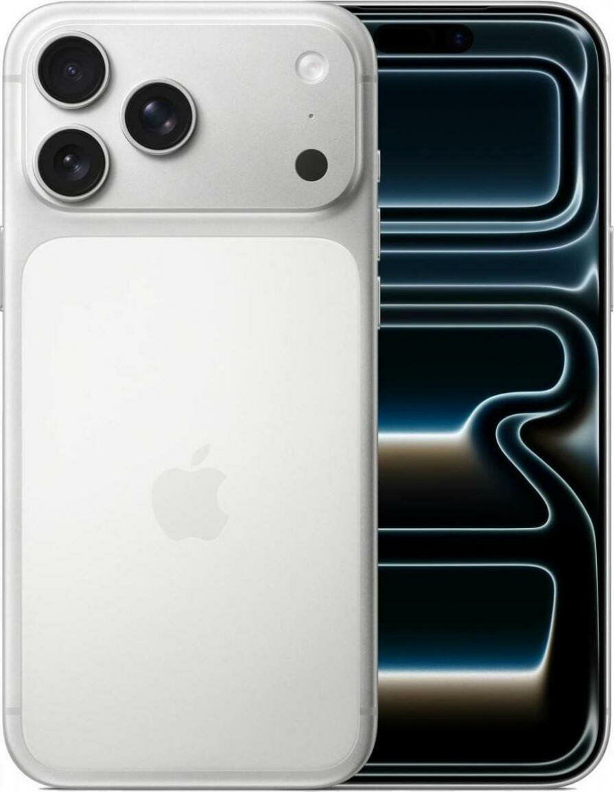 Смартфон Apple iPhone 17 Pro Max, 512GB, Dual nano SIM, Silver (Белый)