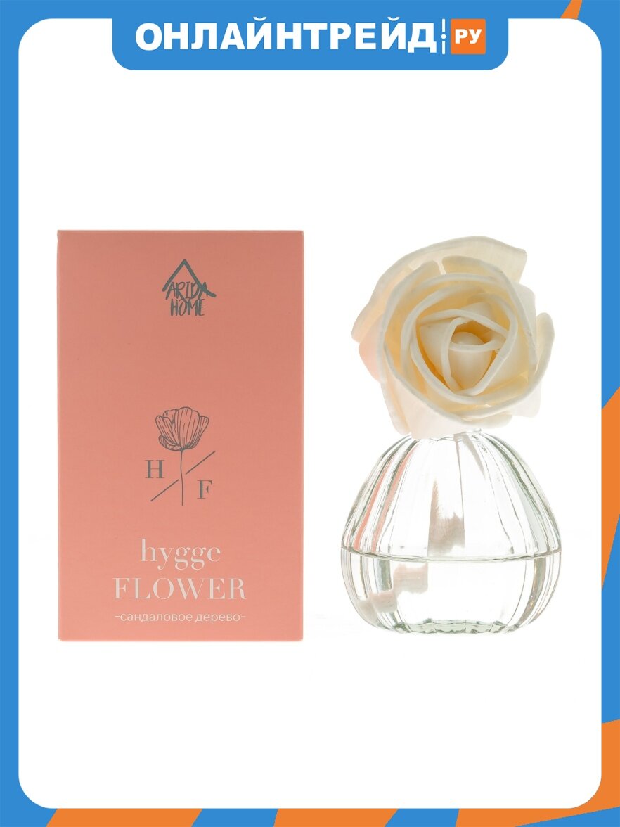 Аромат для дома Arida Home Hygge Flower #15 Сандаловое дерево, 50 мл