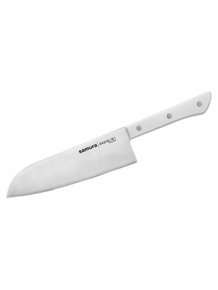 Нож кухонный Сантоку Samura HARAKIRI 17,5 см (SHR-0095W/K)