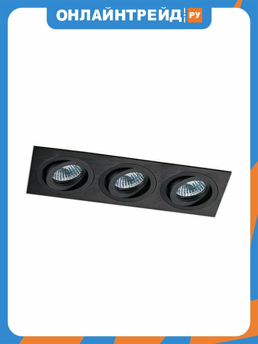Встраиваемый светильник Italline SAG303-4 black