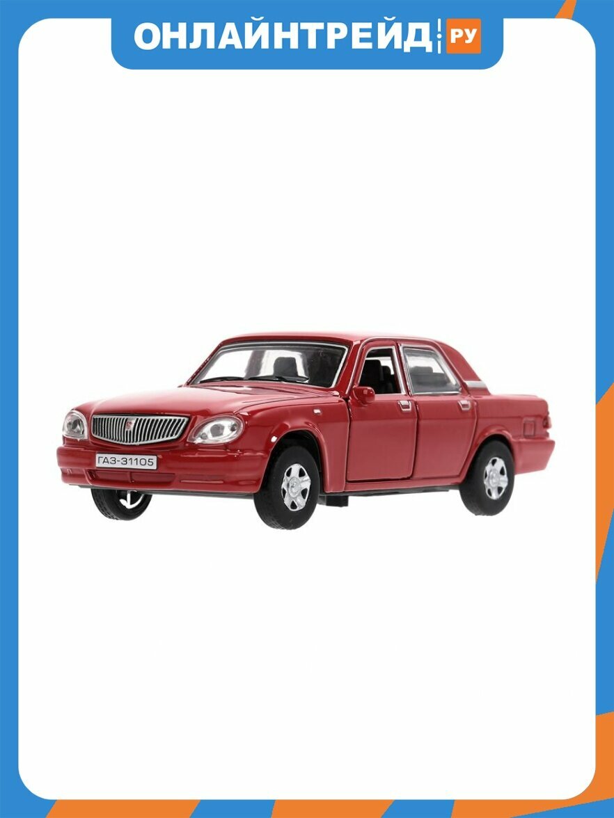 Машина металлическая Технопарк ГАЗ -31105 Волга 12 см, 3110-12-RD