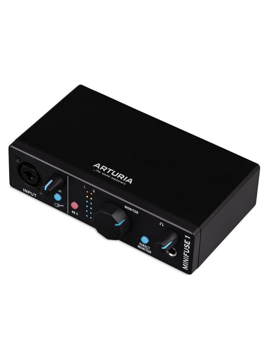 Аудиоинтерфейс Arturia MiniFuse 1 Black — фото 1