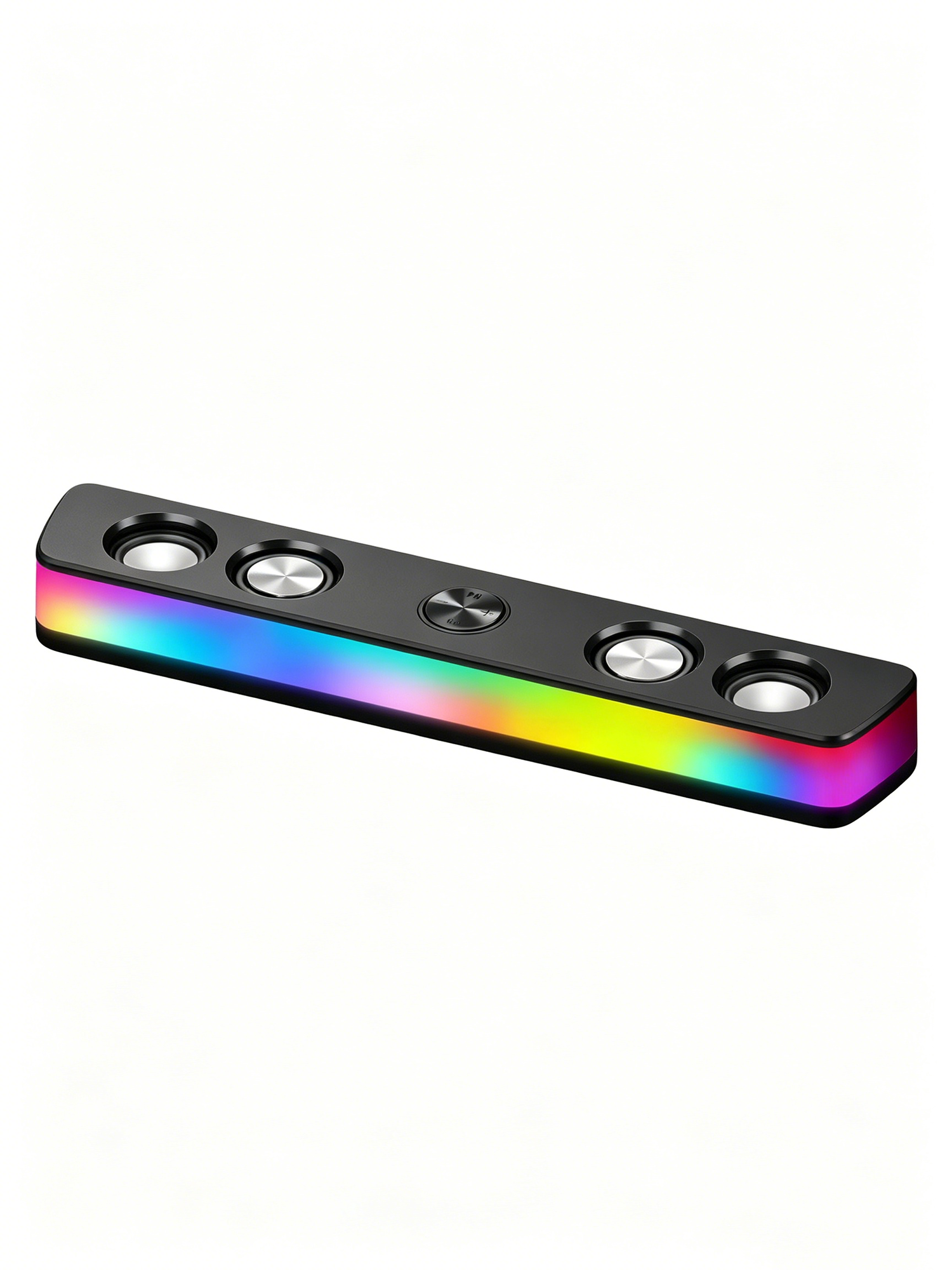 Саундбар Newman BT535 беспроводной Bluetooth 5.4, настольная акустика для ПК, RGB-подсветка, 4 динамика 52 мм