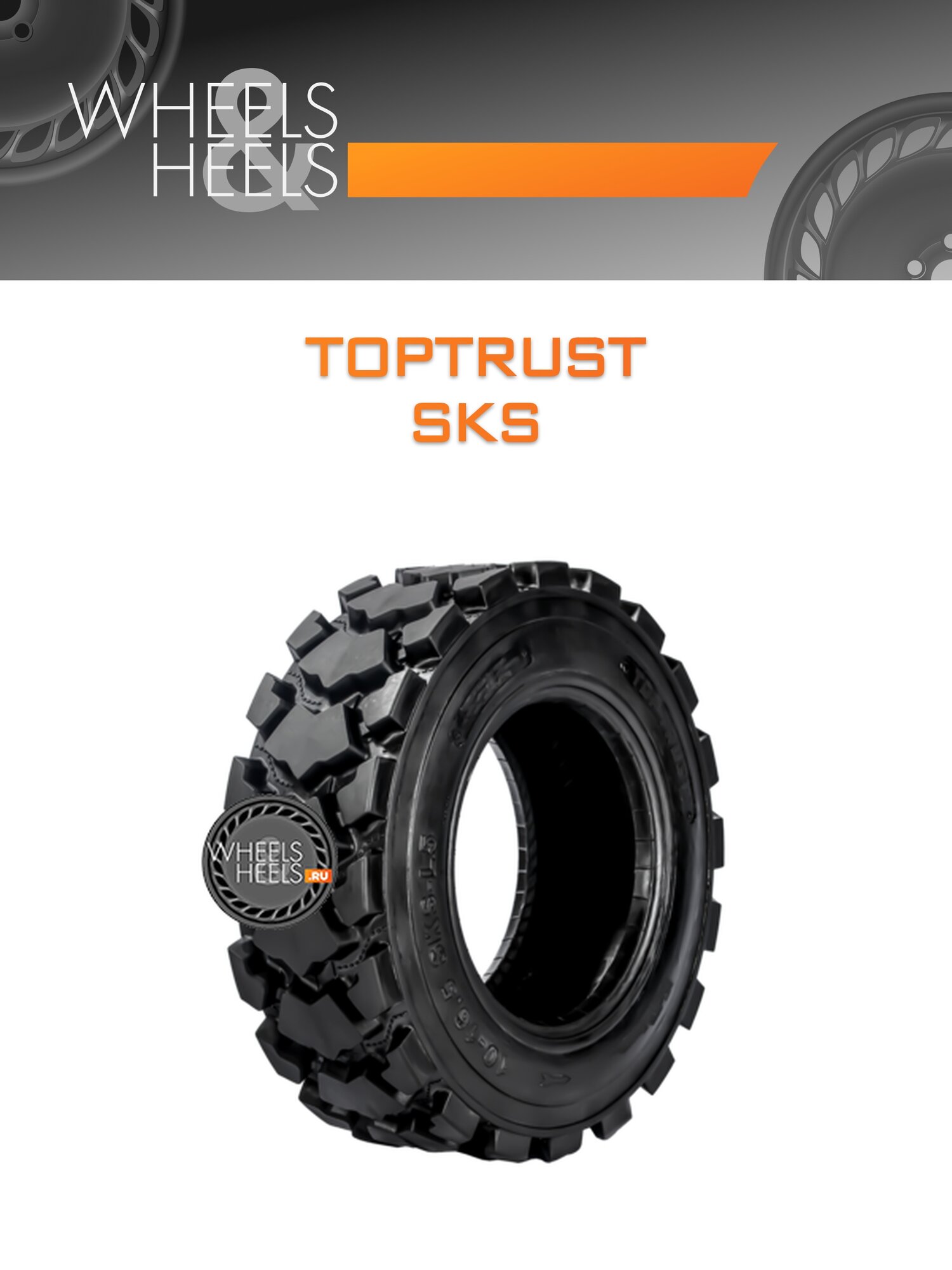 Шина автомобильная TopTrust SKS 12/0 R16.5 ALLSEASON, всесезонная, универсальная