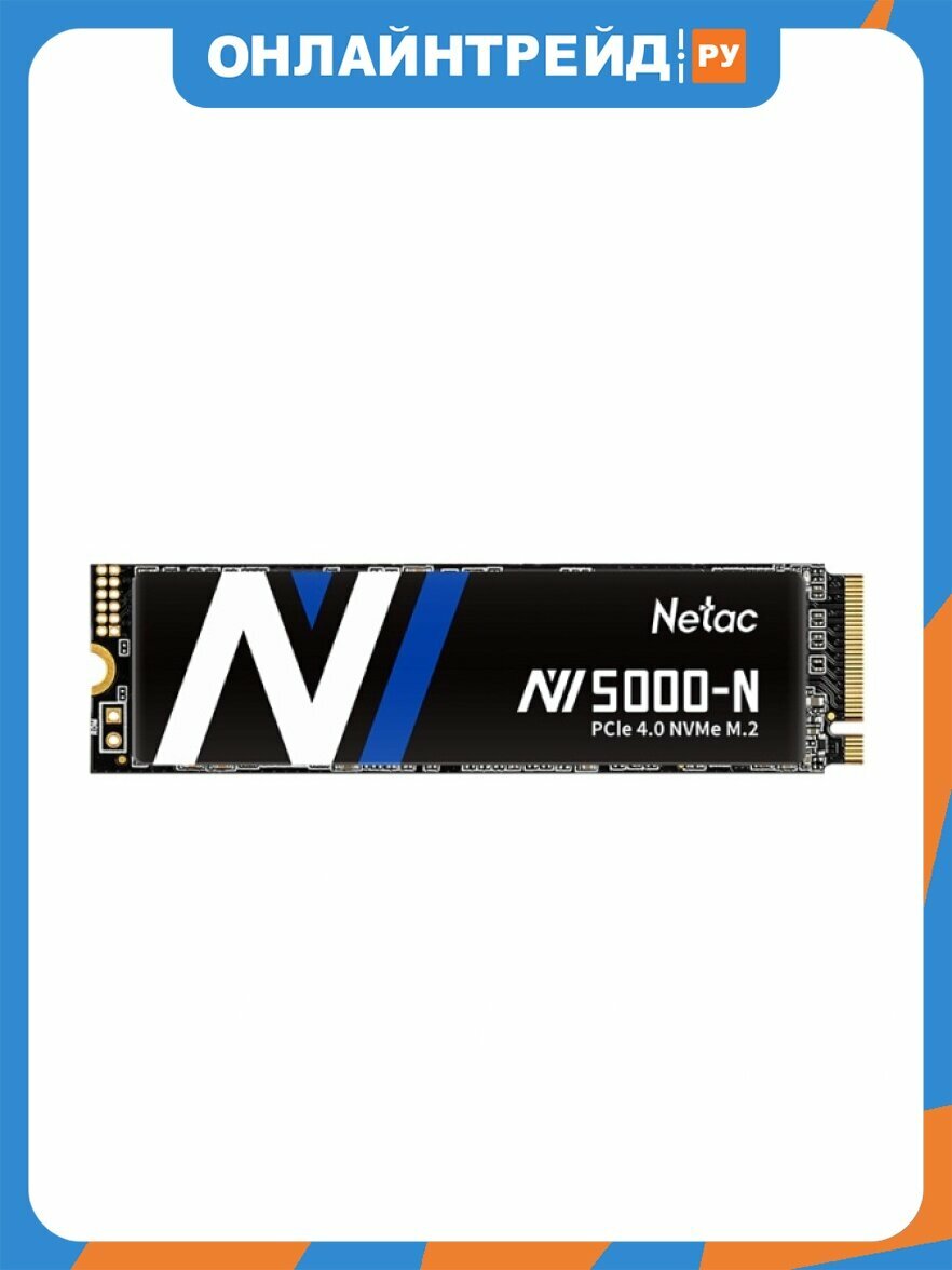 SSD диск Netac NV5000-N, 1000GB, M.2 2280, PCIe 4.0 x4 (NT01NV5000N-1T0-E4X)