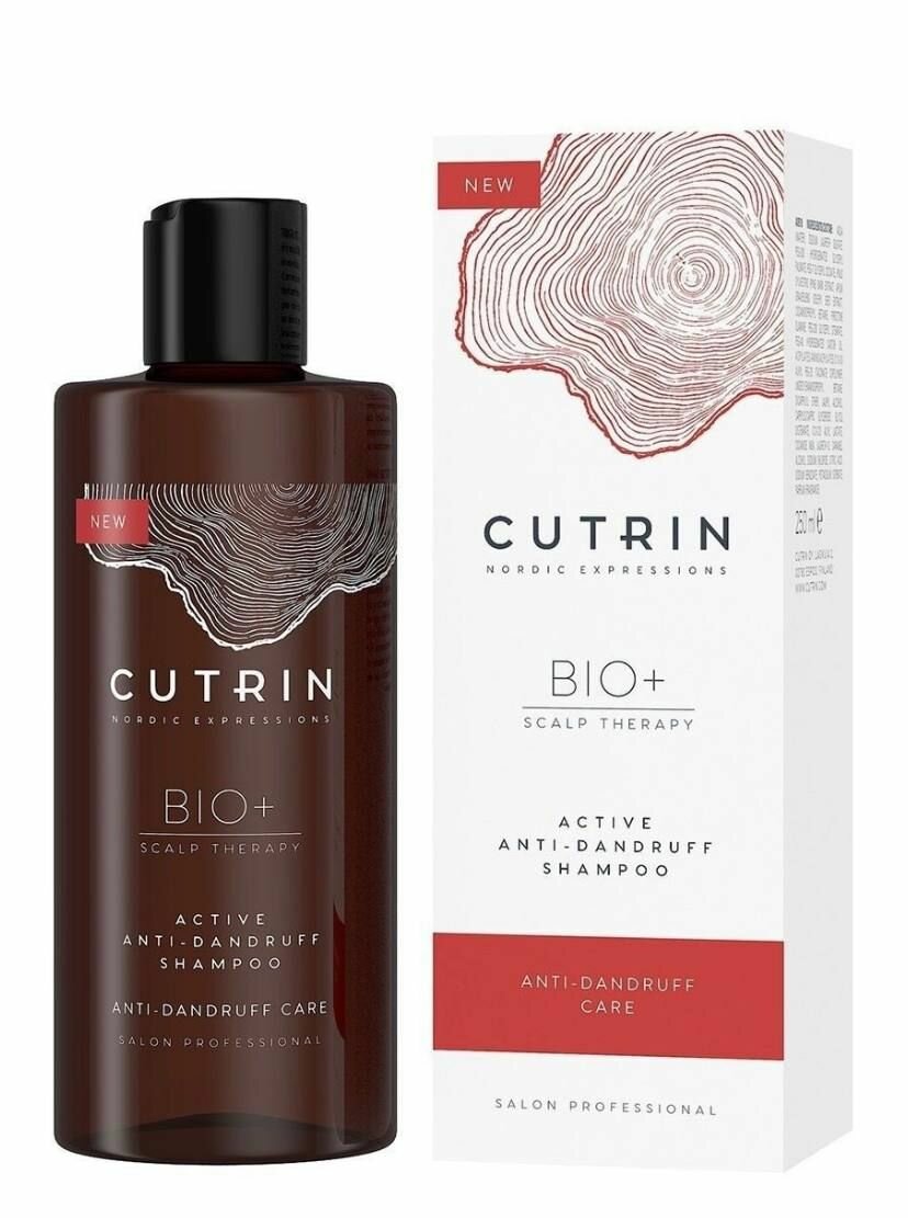 CUTRIN BIO+ ACTIVE Шампунь против перхоти 250мл