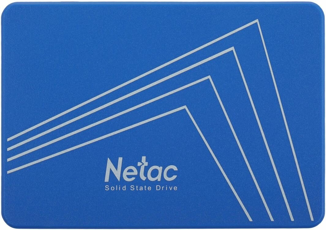 SSD 2.5" Netac 256Gb N600S Series Retail (SATA3, up to 540/490MBs, 3D NAND, 140 — фото 1