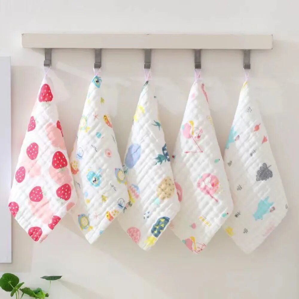 Детское полотенце хлопковое шестислойное, цвет: 1 PCS Random color