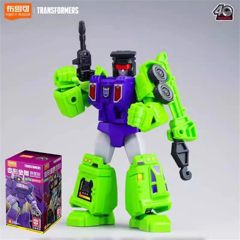BLOKEES X Transformers: All Stars Edition GV04 - Shockwave Tarn Snarl Scrapper Фиолетовый, Hook