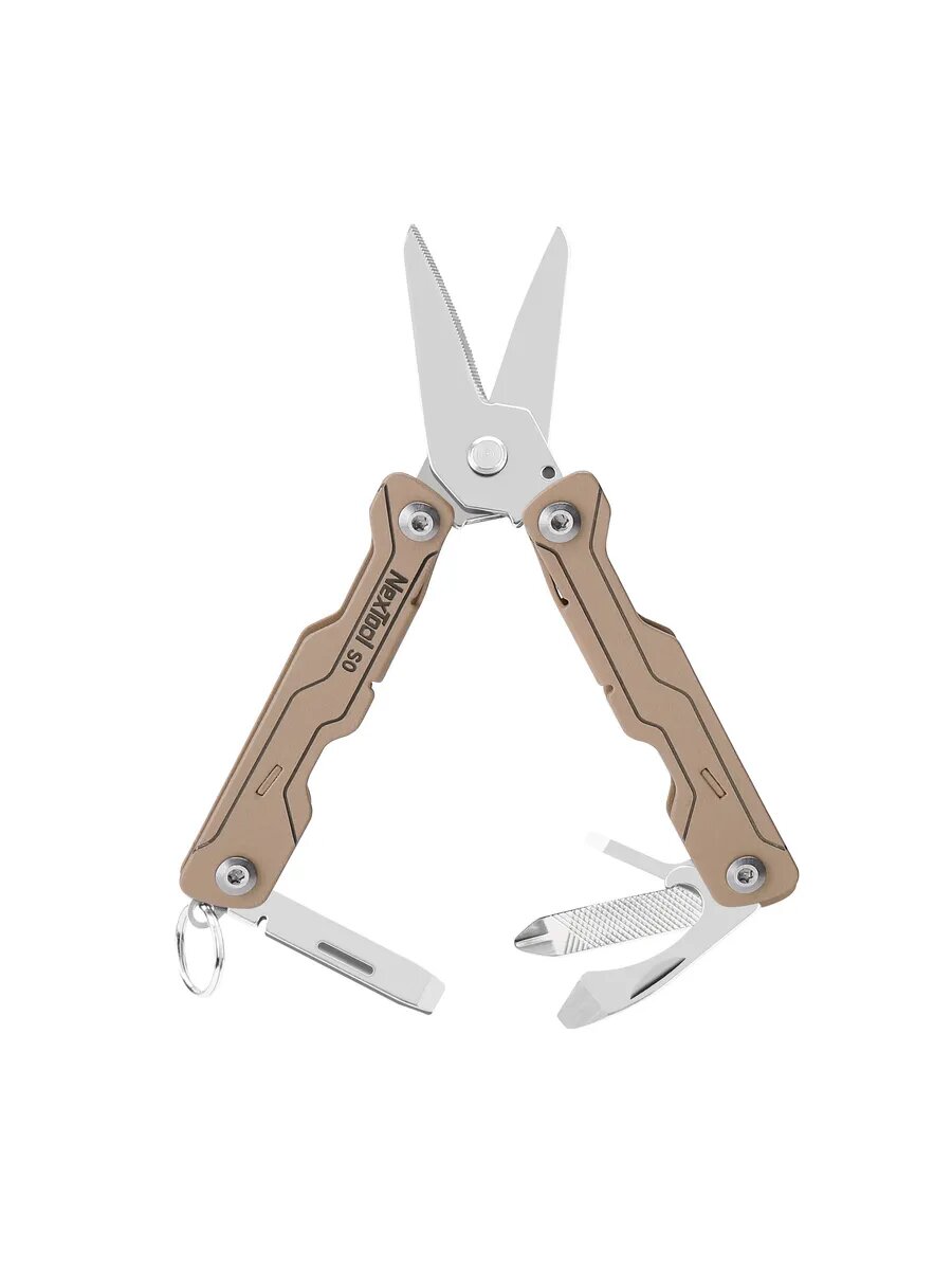 Мультитул туристический NexTool Micro Sailor Scissors S0 универсальный армейский брелок NE20417C