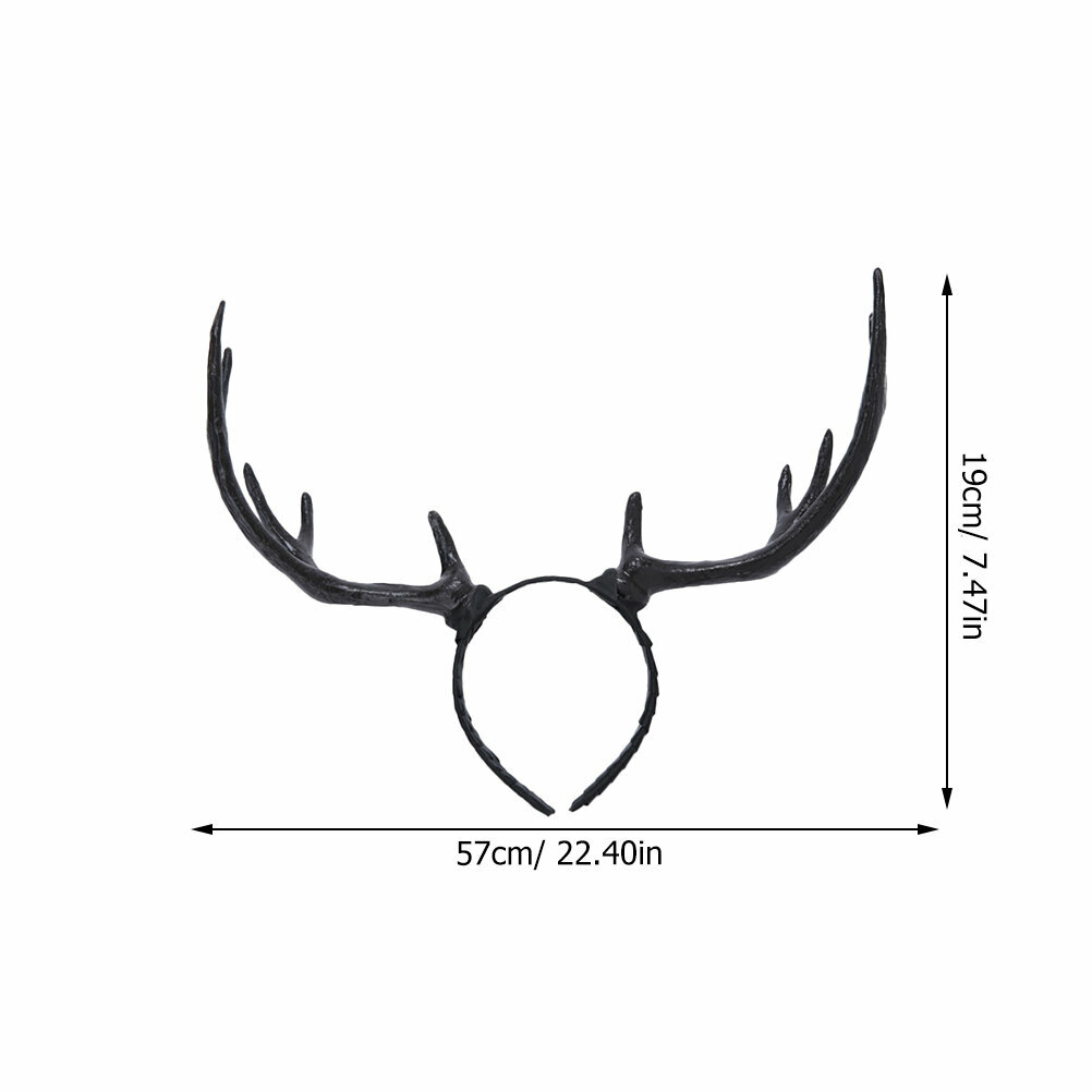 Святочный Головной Убор В Forme Рогов Девяти Оленей Для Фотосессий И Костюмов 1 Шт 53.00X29.00X10.00Cm