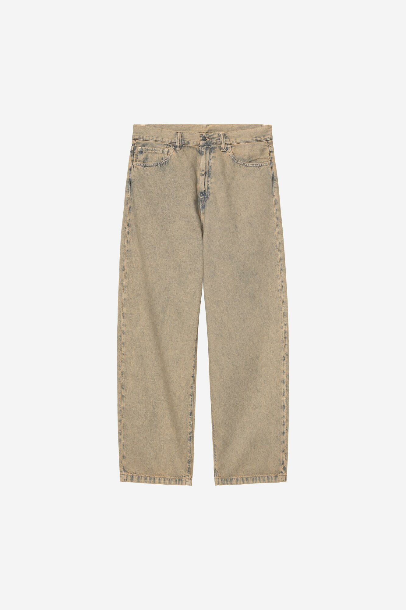Джинсы Carhartt WIP Landon Pant, размер 31, голубой, желтый — фото 1
