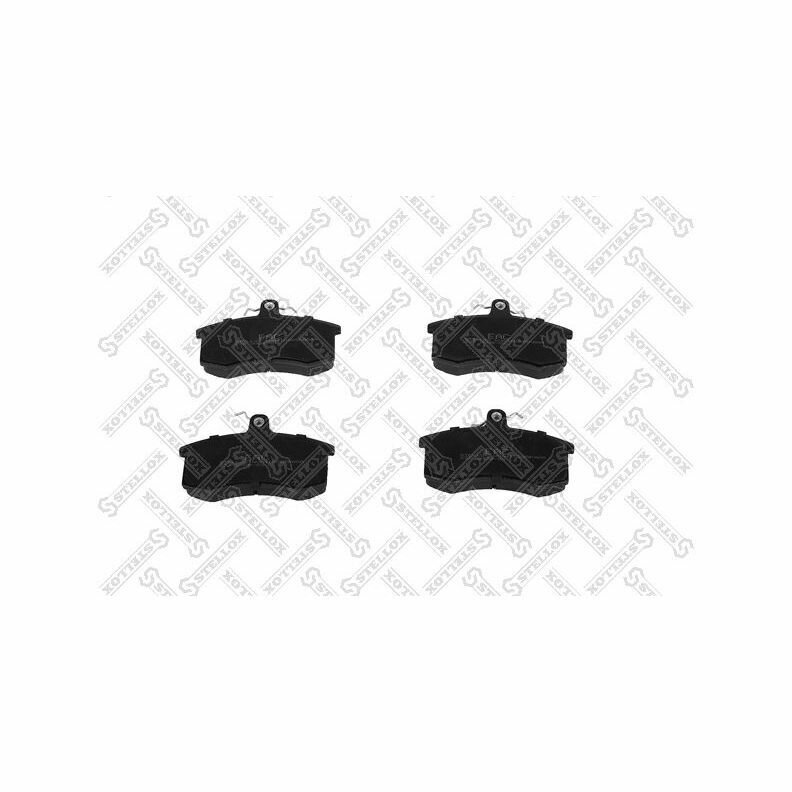 Колодки тормозные дисковые, STELLOX 232000BSX