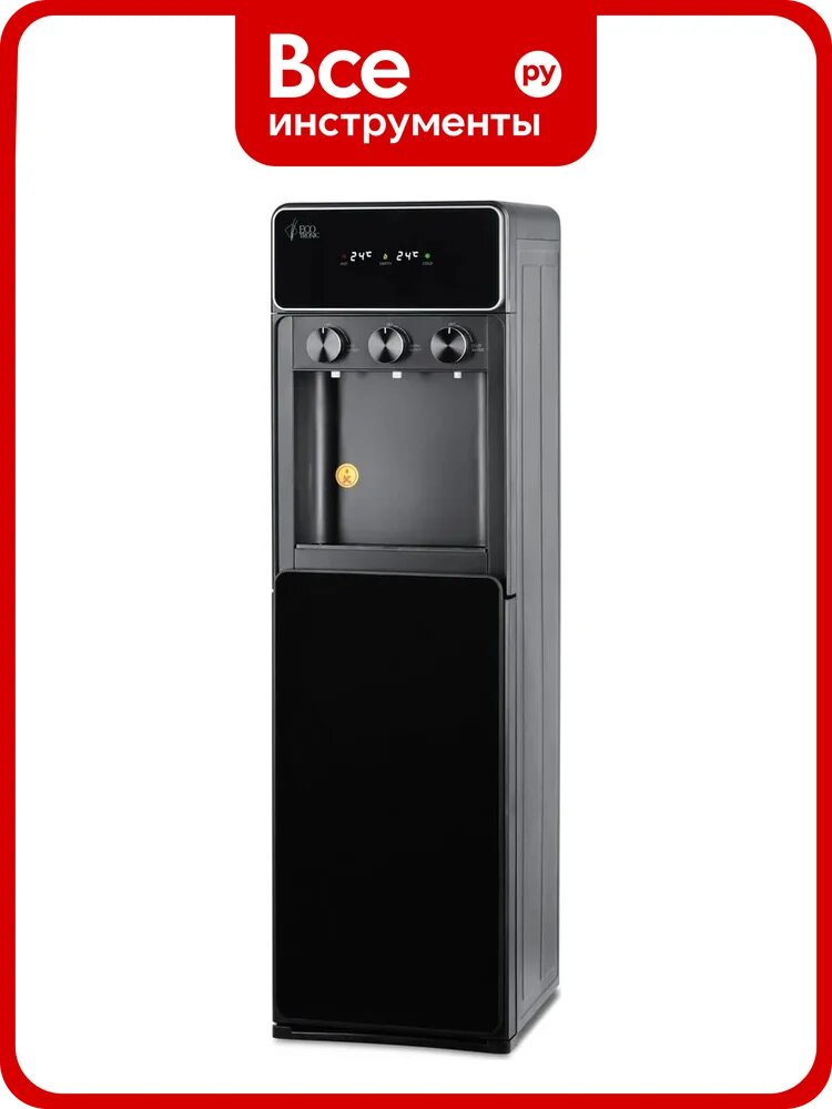 Напольный кулер ECOTRONIC K42-LXEM Black с нижней загрузкой электронный 12561