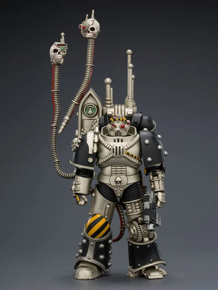 Подвижная фигурка JOYTOY Warhammer 30K 1/18 Action Figures Iron Warriors Legion Praevian Model