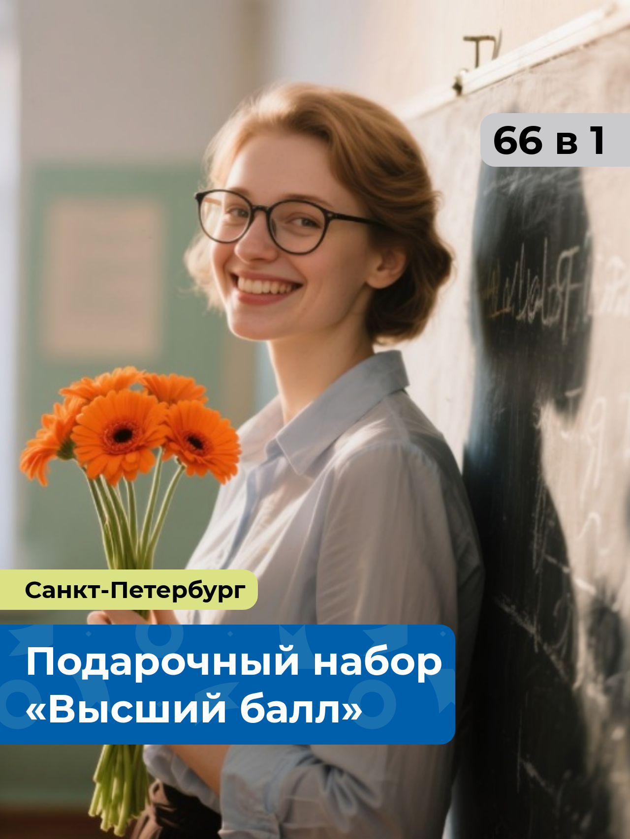 «Высший балл. » 66 в 1 Санкт-Петербург. Подарочный набор впечатлений учителю