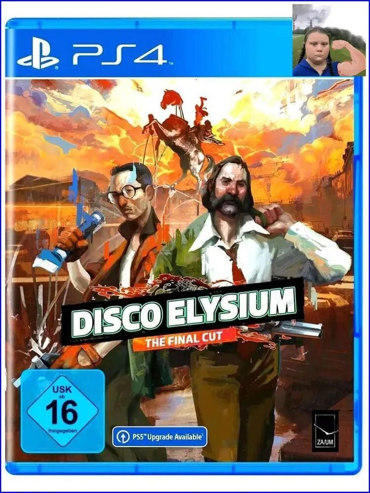 Игра Disco Elysium - The Final Cut для PlayStation 4 на Blu-ray диске — фото 1