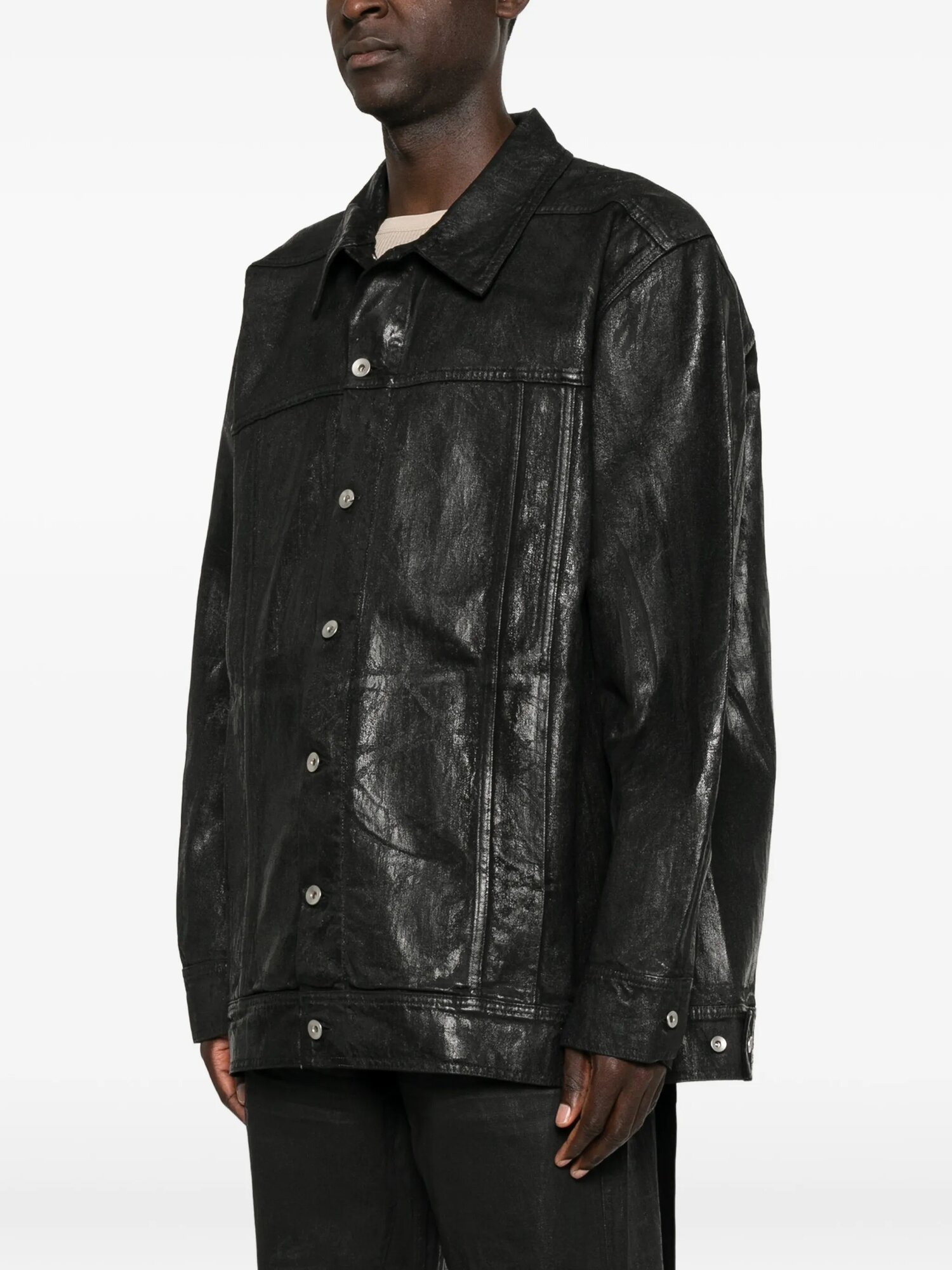 Куртка Rick Owens Button-up denim jacket, размер 50 — фото 1
