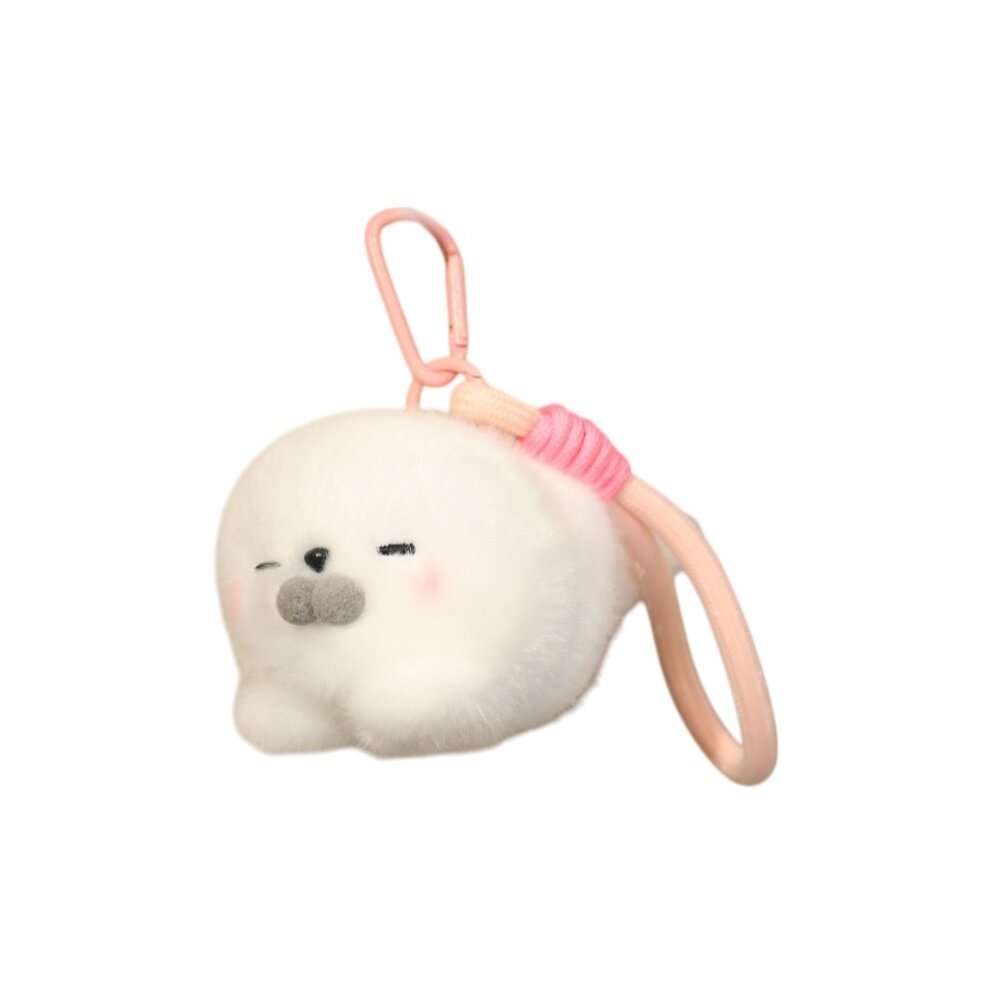 OU DI PIG Милый мультяшный Squint Eye Bubbles Seal Плюшевые брелки 15 см Длина тела 15CM