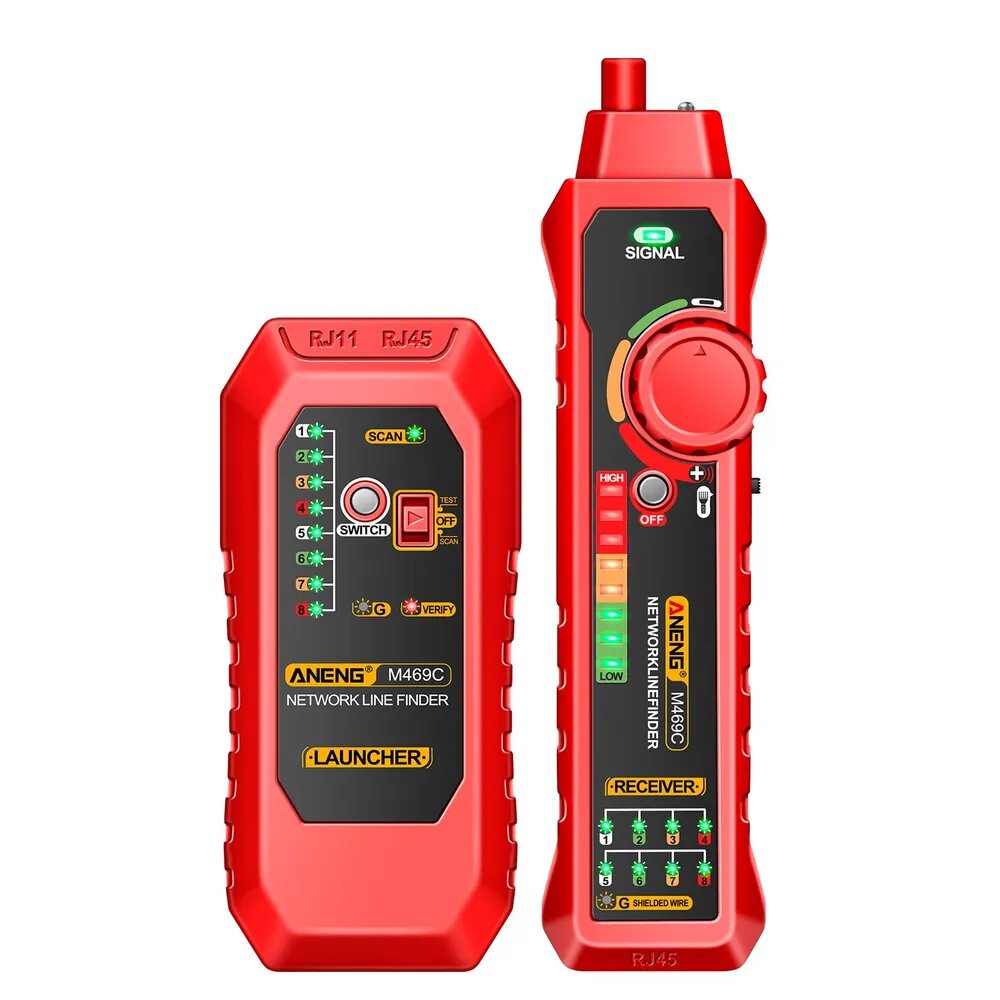 Многофункциональный тестер кабеля ANENG M469C