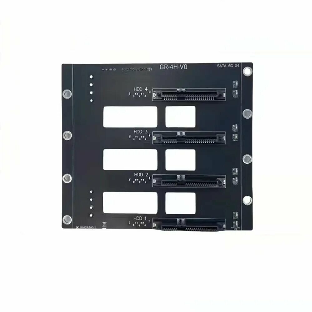 6 Гбит/с SSD HDD SATA5.1 Жесткий диск Объединительная плата NAS Storage Card Server Expansion Board SATA to 4-Disks Adapter 2 X 4D