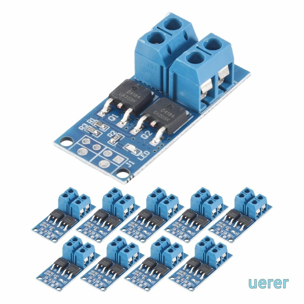 10 шт. DC 5V-36V 15A (макс. 30A) MOSFET MOS FET триггерный модуль драйвера 0-20 ключ MOSFET драйвер MOSFET управление нагрузкой