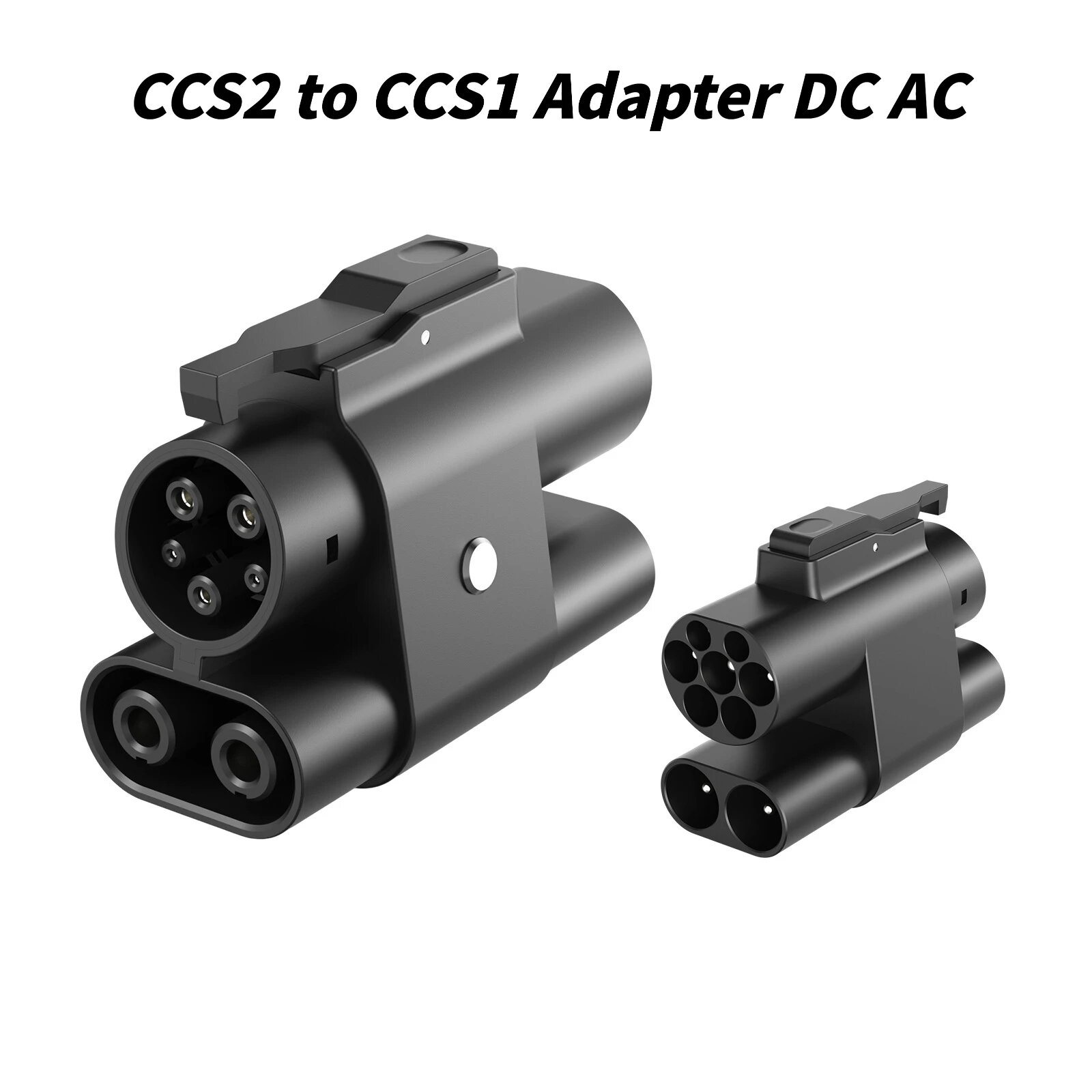 Адаптер для зарядки электромобилей CCS2 на CCS1 AC/DC, 250 кВт/500 кВт, 100 В DC, 50 А, 240 В 500A