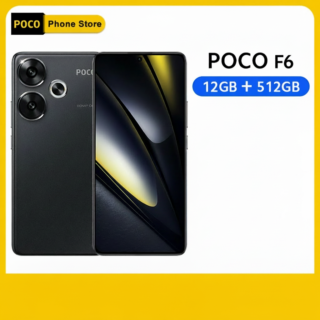 Смартфон Poco F6, 12/512ГБ, global