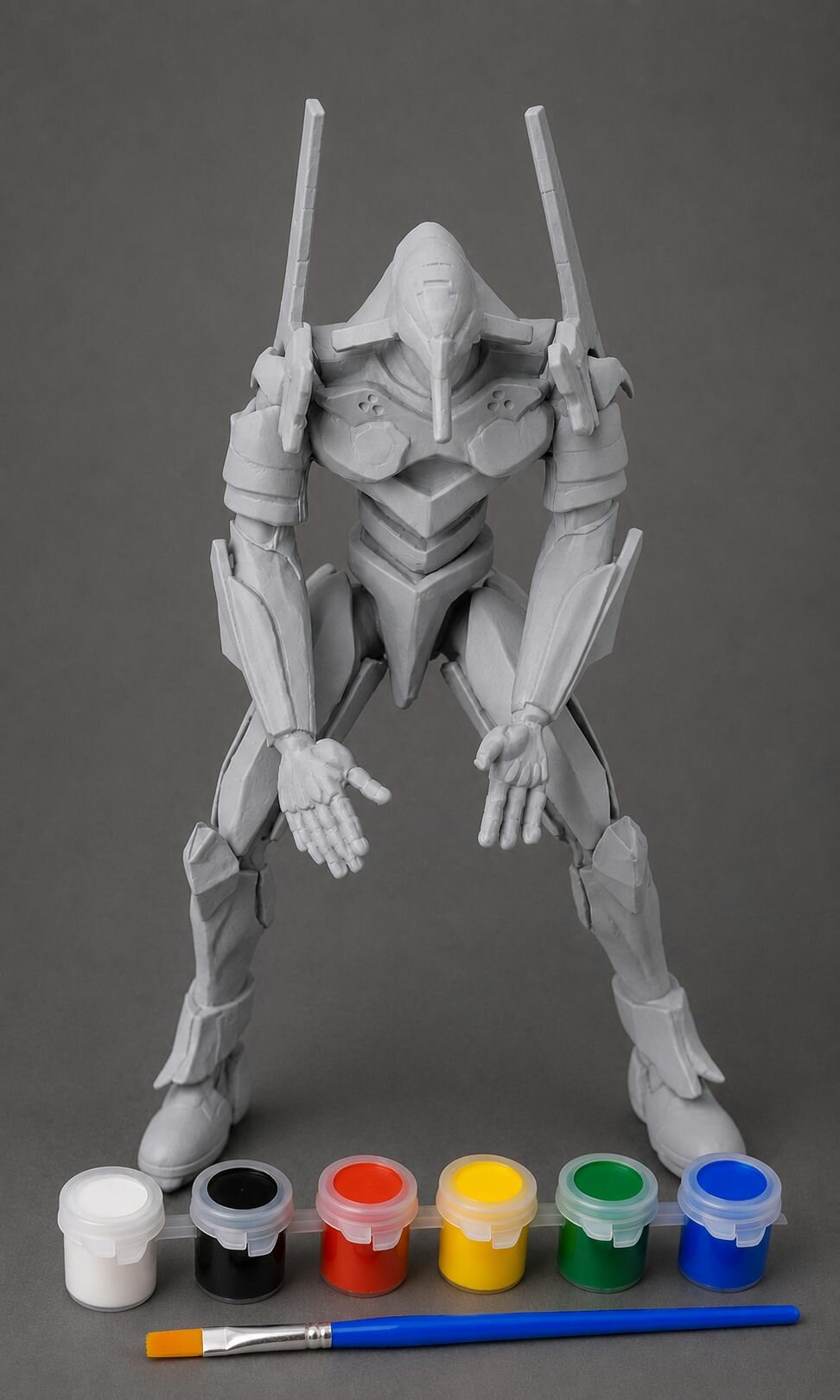 Ева-01 раскраска Дамми 13/Evangelion Unit-01 фигурка Dummy 13
