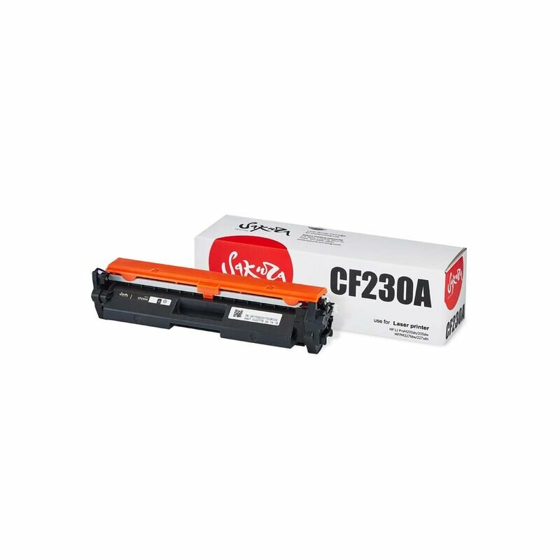 Картридж CF230A для HP LaserJet M227sdn, M227fdn, M227fdw, Canon 051 MF269dw, MF264dw 1600 стр. Sakura