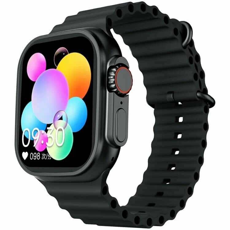 Умные часы W&O "X9Ultra mini", мужские/женские, с Bluetooth и GPS (3 ремешка)