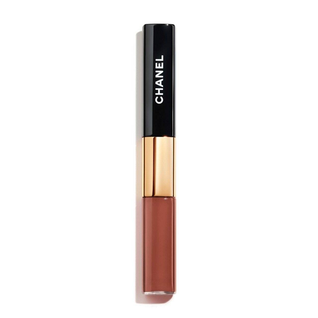 Стойкая двусторонняя помада-блеск для губ Chanel Le Rouge Duo Ultra Tenue, 8 мл.| оттенок 182 Light Brown.