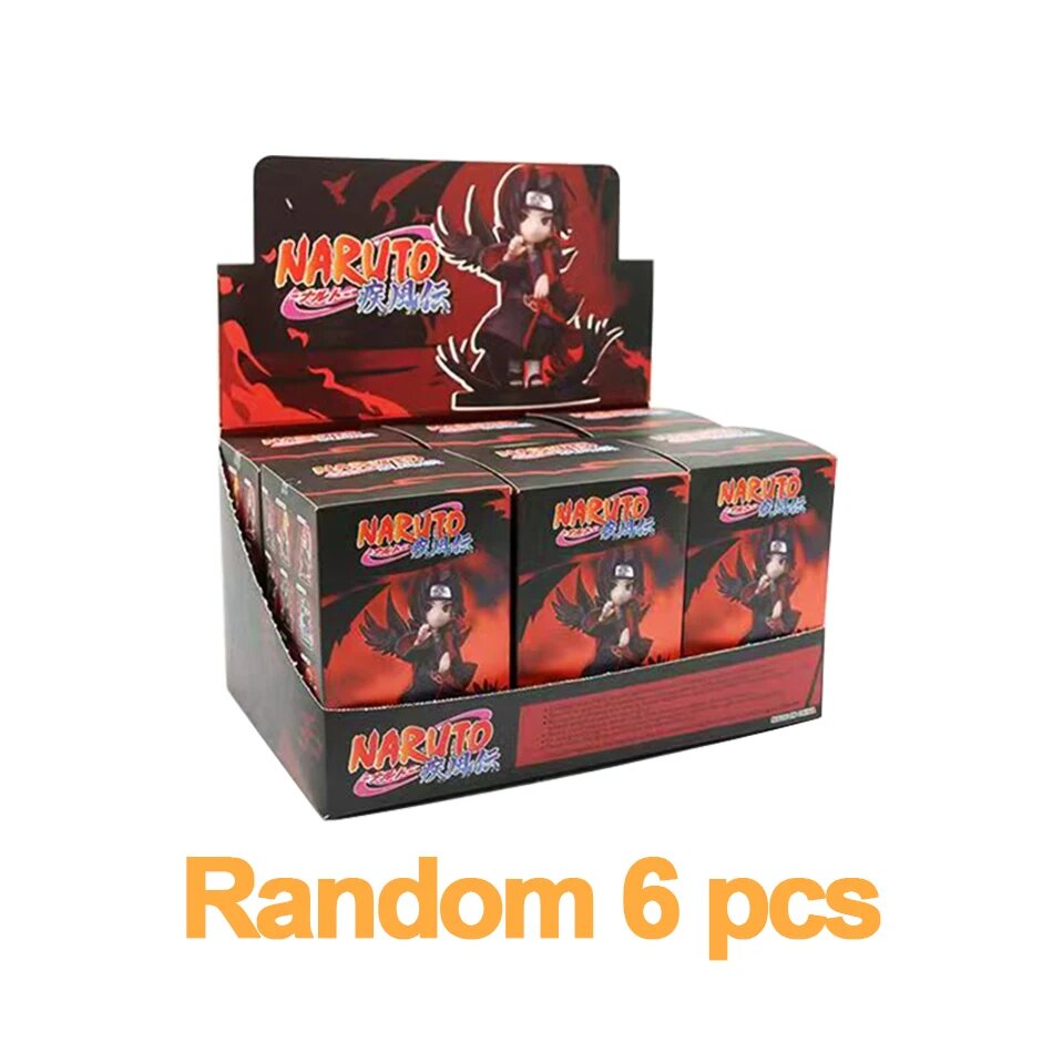 Фигурки Наруто Шипуден Акацуки Bandai Random 6 pcs