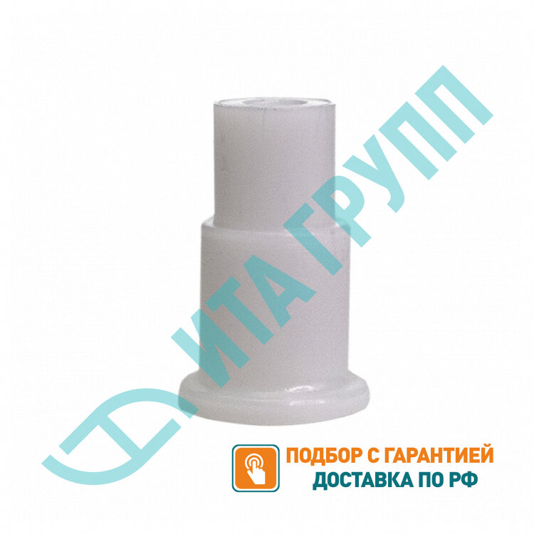 Набор 3 шт Втулка моторной части для блендера Moulinex, D10/13мм, d5мм, h25мм (SS-193192, FS-9100014149), KMh2032
