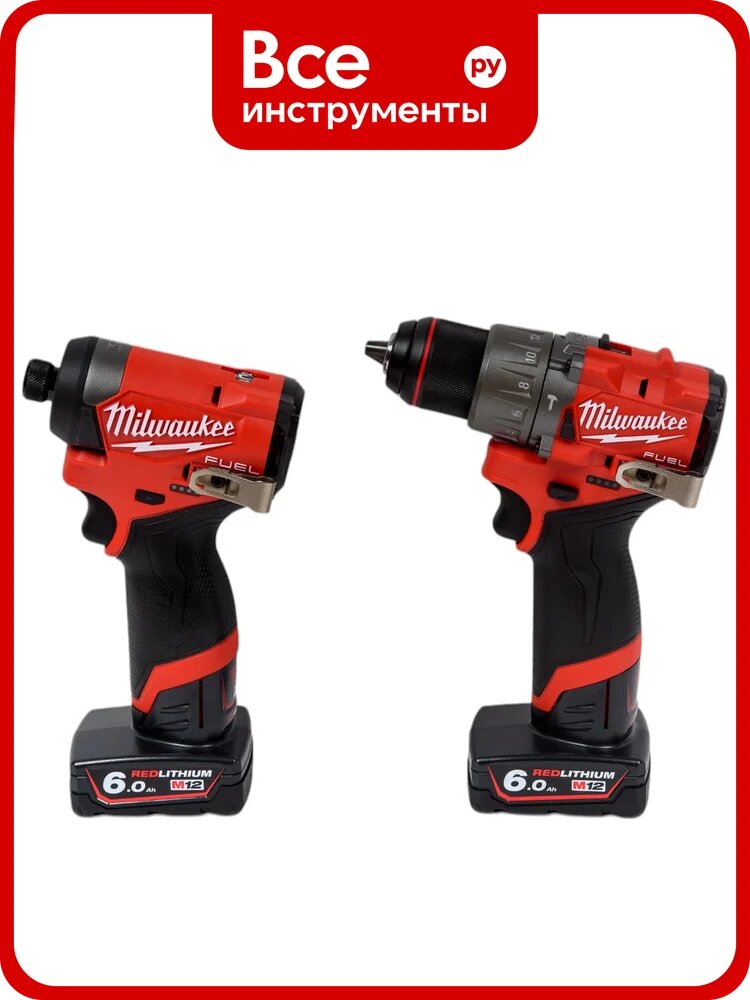 Набор Milwaukee M12 FPP2A2-602x 4933480588
