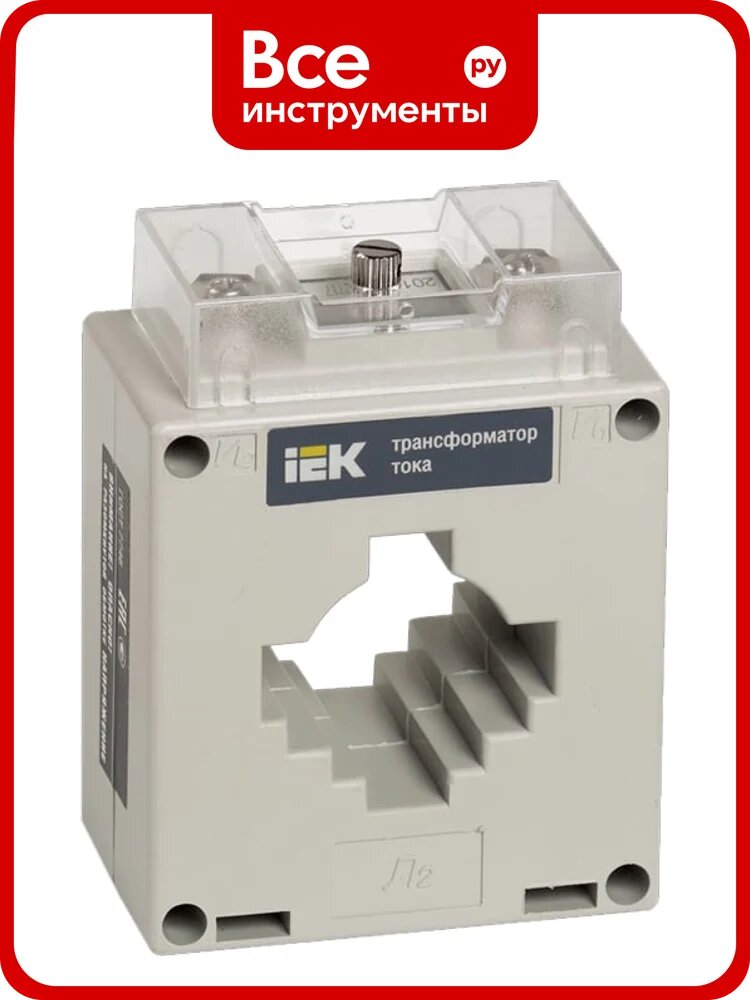 Трансформатор тока IEK ТШП-0,66 250, 5А, 5ВА, класс 0,5S, габарит 30 ITB20-3-05-0250
