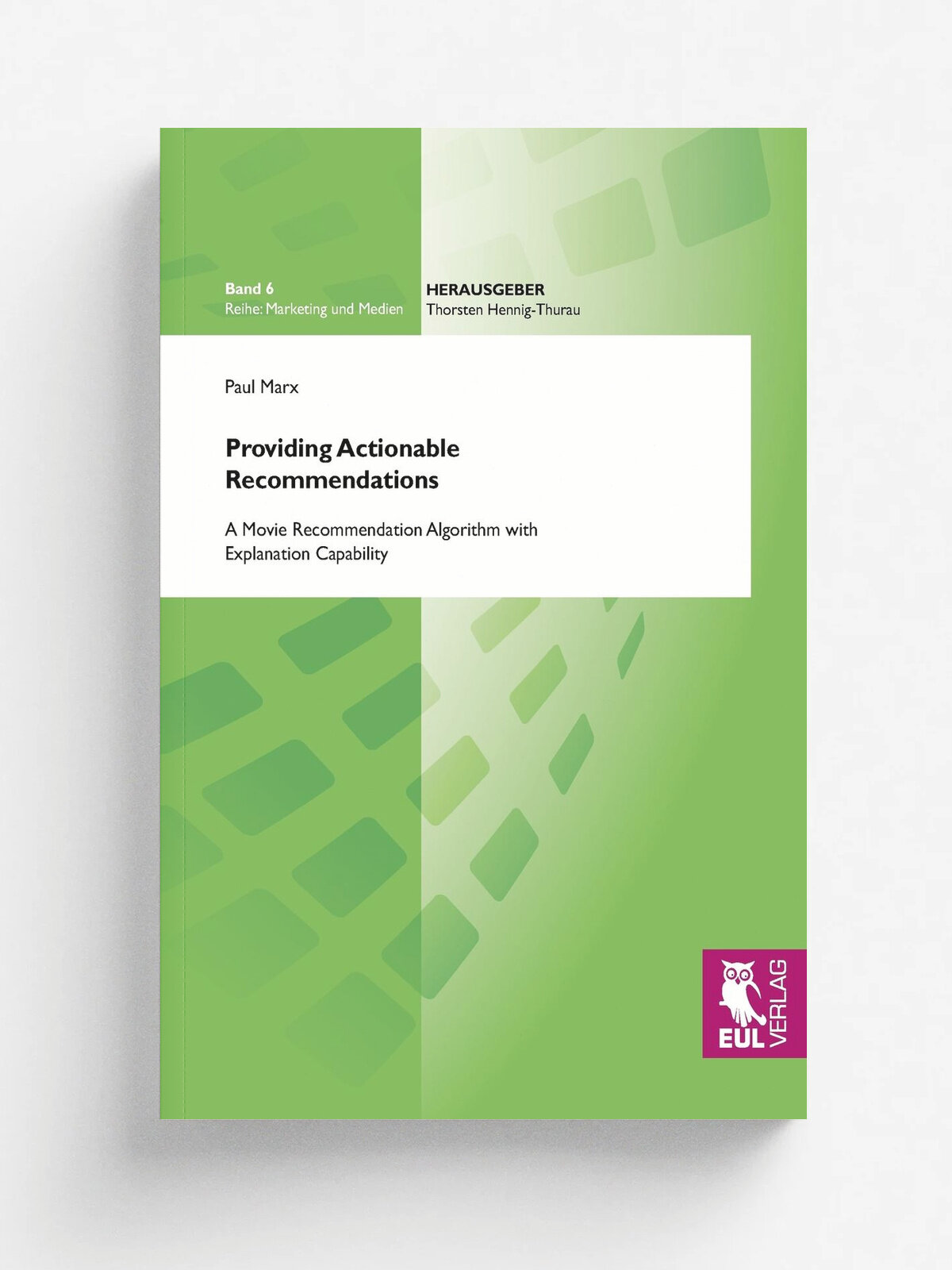 Providing Actionable Recommendations