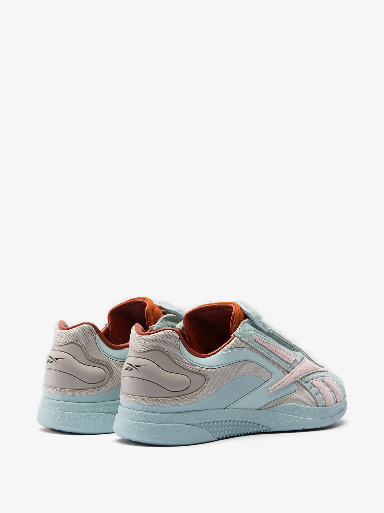 Слипоны Reebok, размер 7,5 US, бежевый/белый — фото 1