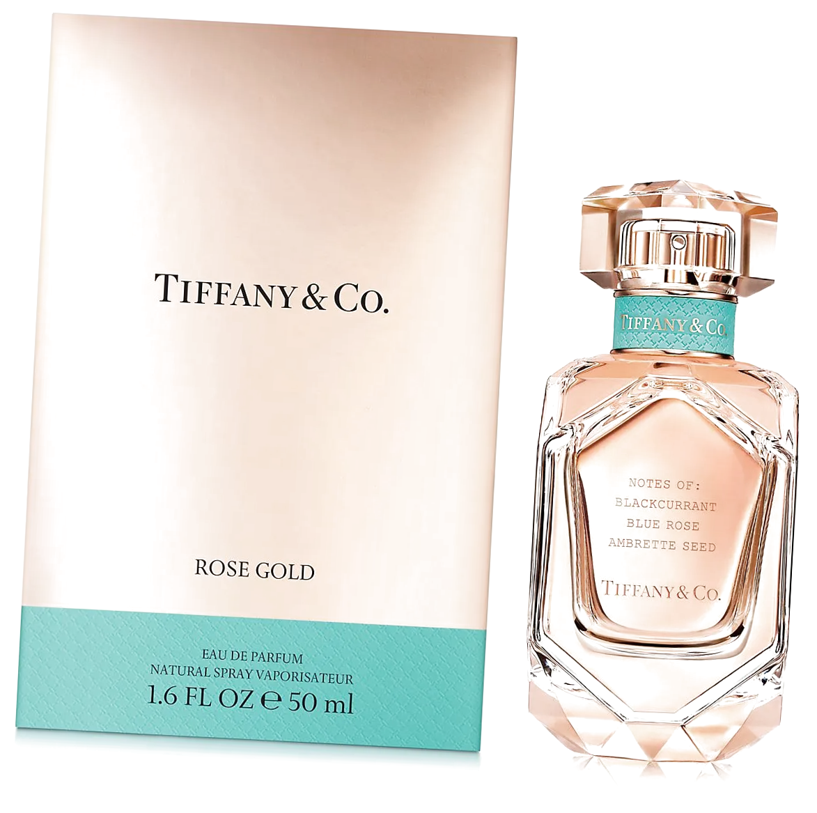 Tiffany and Co Rose Gold парфюмерная вода для женщин 50 мл - Тиффани Роуз Голд женский аромат
