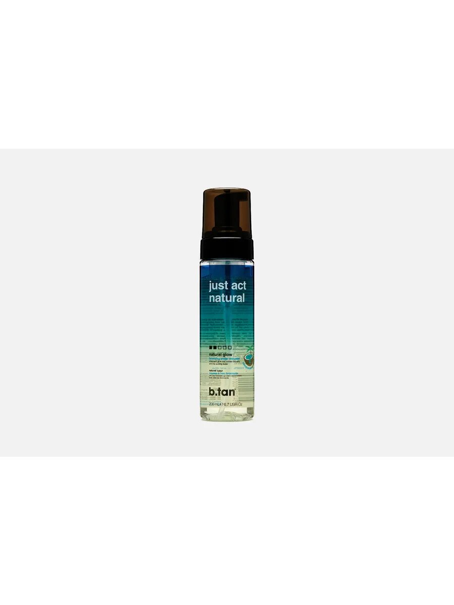 B.tan Just act natural self tan mousse Пенка-автозагар для тела 200 мл