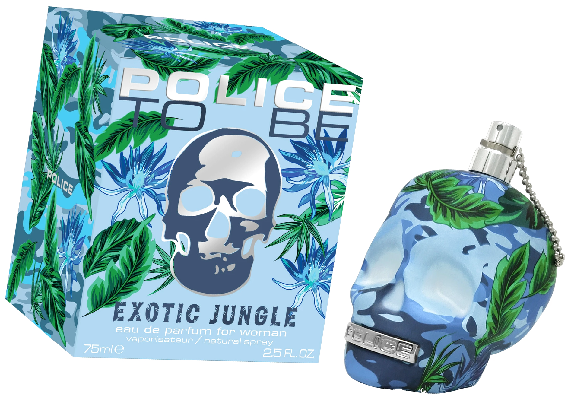 Духи для мужчин Police To Be Exotic Jungle For Men 125 мл / Полис Ту Би Экзотик Джангл