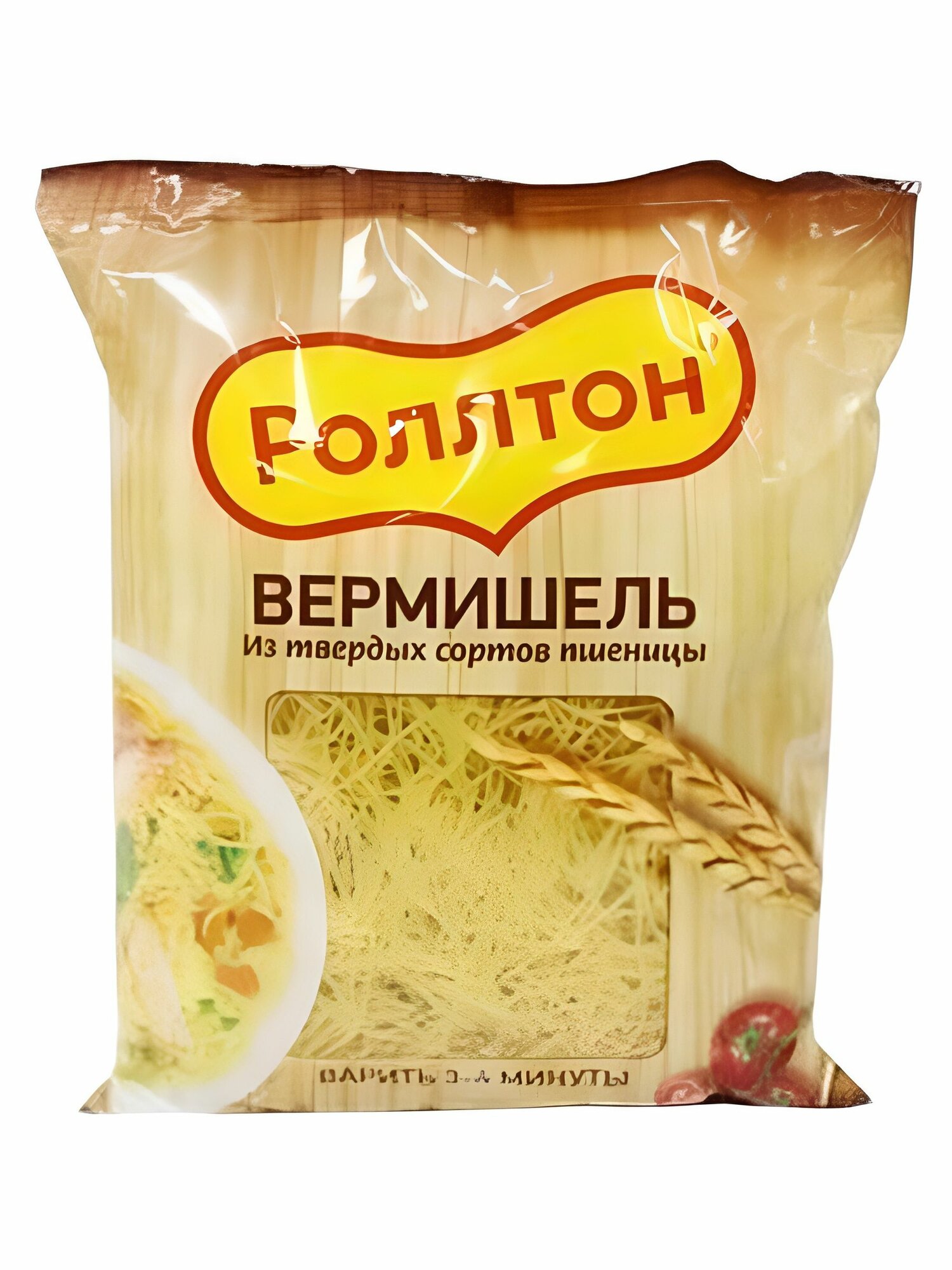 Макароны вермишель Роллтон высший сорт, 400г