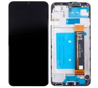Дисплей для Samsung Galaxy A23 (A235F) модуль с рамкой Черный - OR Ref. (SP)