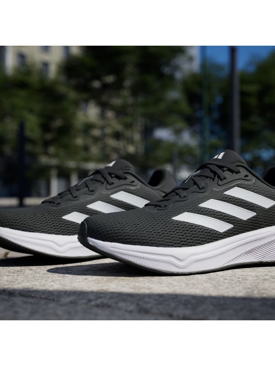 Кроссовки adidas Response W, полнота F (EU)/ на среднюю стопу, размер 5 UK, черный — фото 1