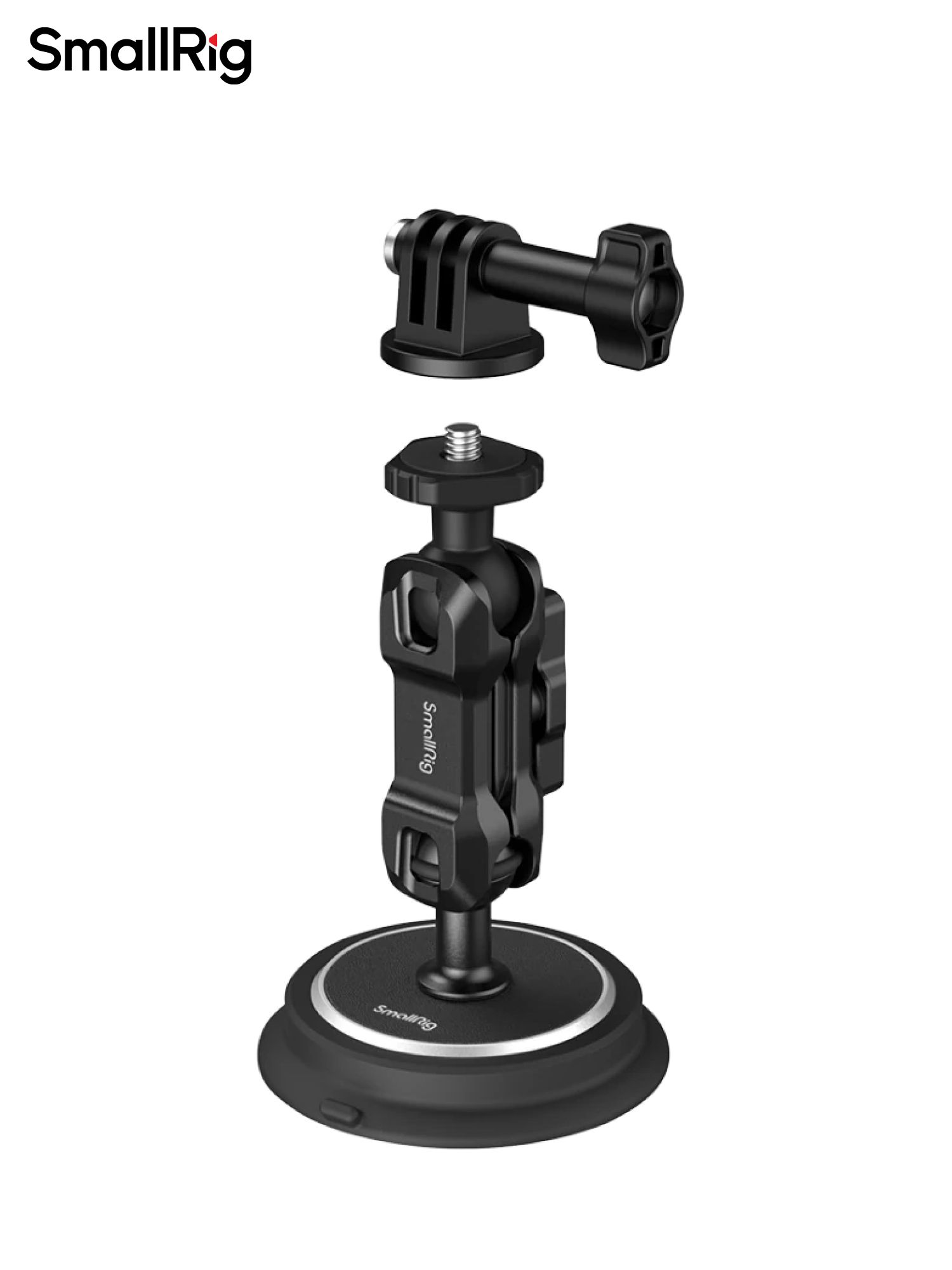 Держатель Magic arm с магнитной присоской SmallRig 4466 One Suction Cup для экшн-камеры
