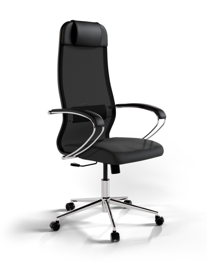 Кресло руководителя Ergolife Set 11/подл.131/осн. Sit 052 Черный 13E.16.1.2A3