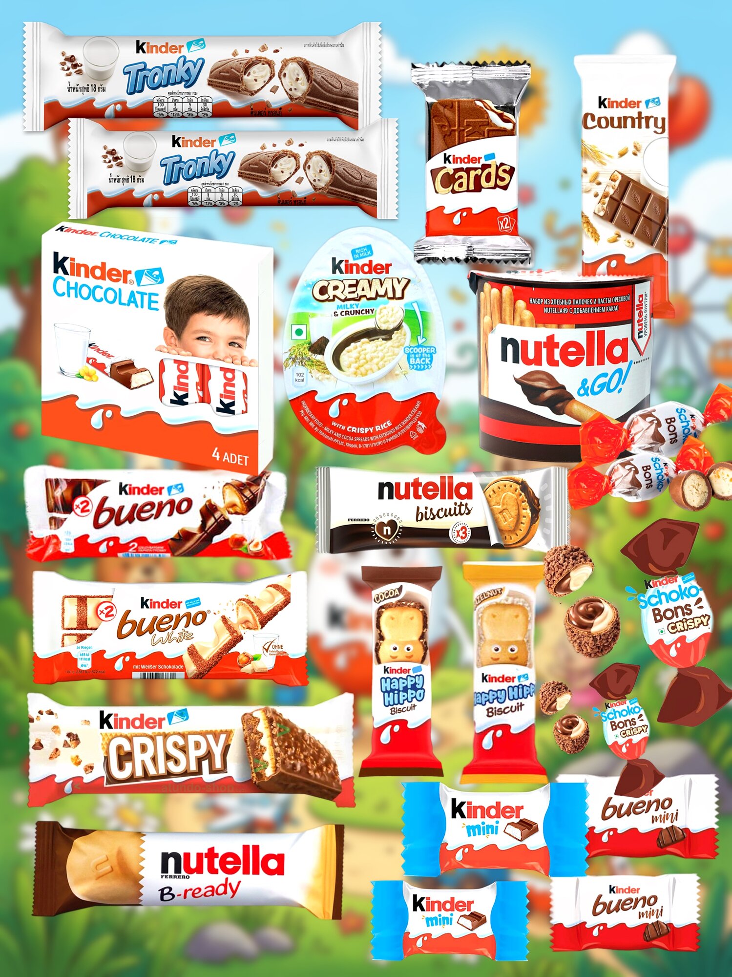 Подарочный набор Kinder Box / Сладкий набор сюрприз подарочная упаковка
